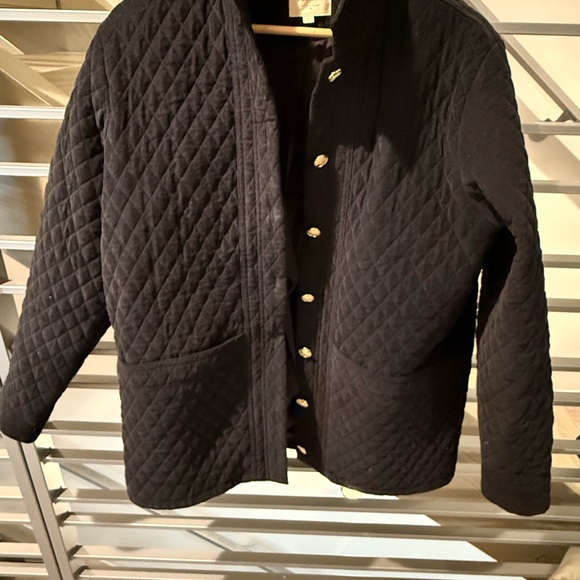 Sezane | Jackets & Coats | Sezane Will Jacket Black Velvet Large Worn ...